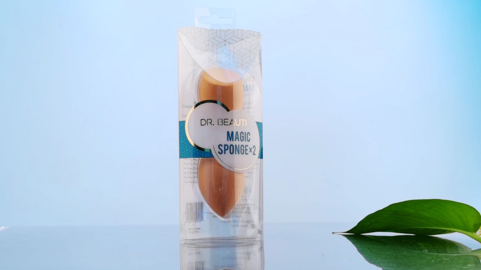 Beauty sponge packaging|makeup sponge clear pack