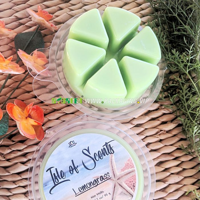 round wax melt containers moulds - Agreen® Packaging