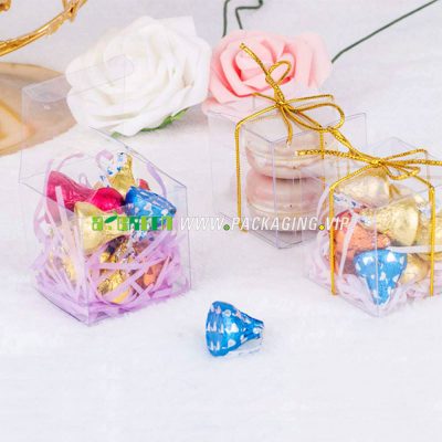 Flower pvc plastic boxes packaging for Candy and chocolate