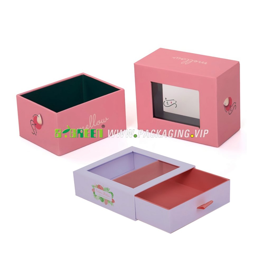 Gift boxes with window with lid - Agreen® Packaging