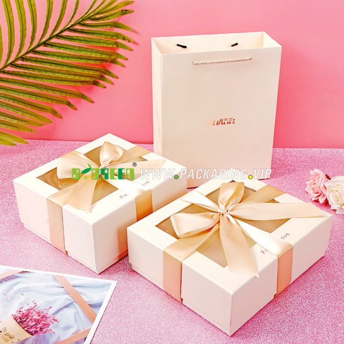 Gift boxes with window with lid - Agreen® Packaging