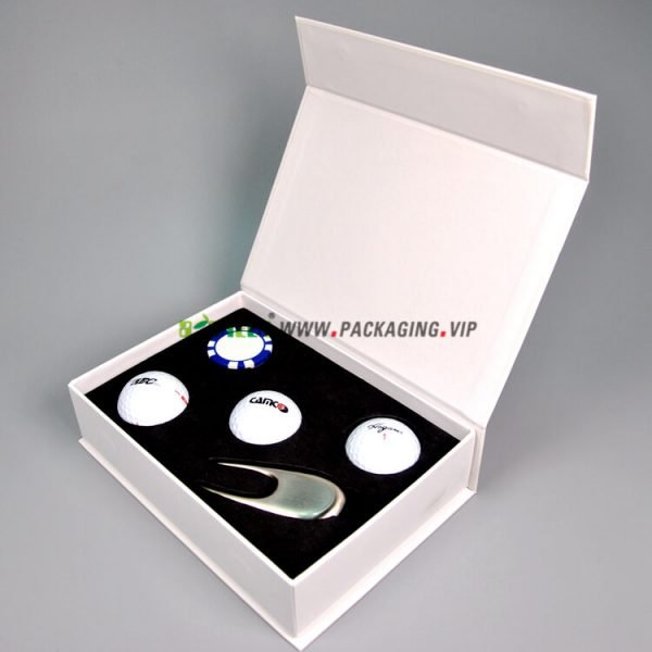 Custom Empty Golf Ball Boxes tubes Packaging Containers