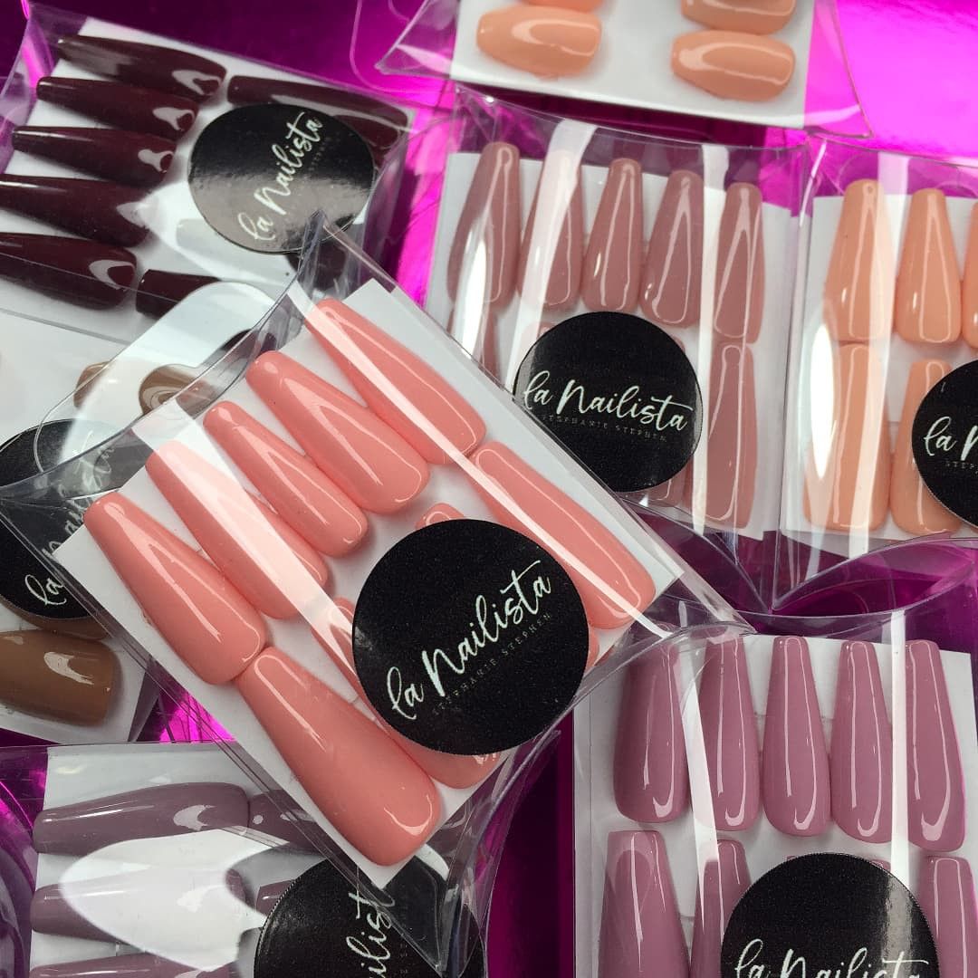 Nail Art Fake Nails Clear Plastic Packaging Boxes - Agreen® Packaging