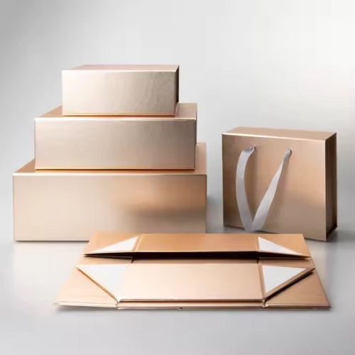 custom Collapsible Gift Boxes with Magnetic Flip-Top Lids - Agreen ...