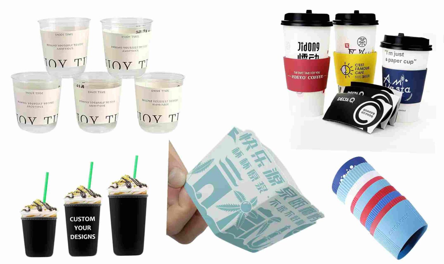 Guide to 5 Types of Popular Cup Sleeve - Agreen® Packaging