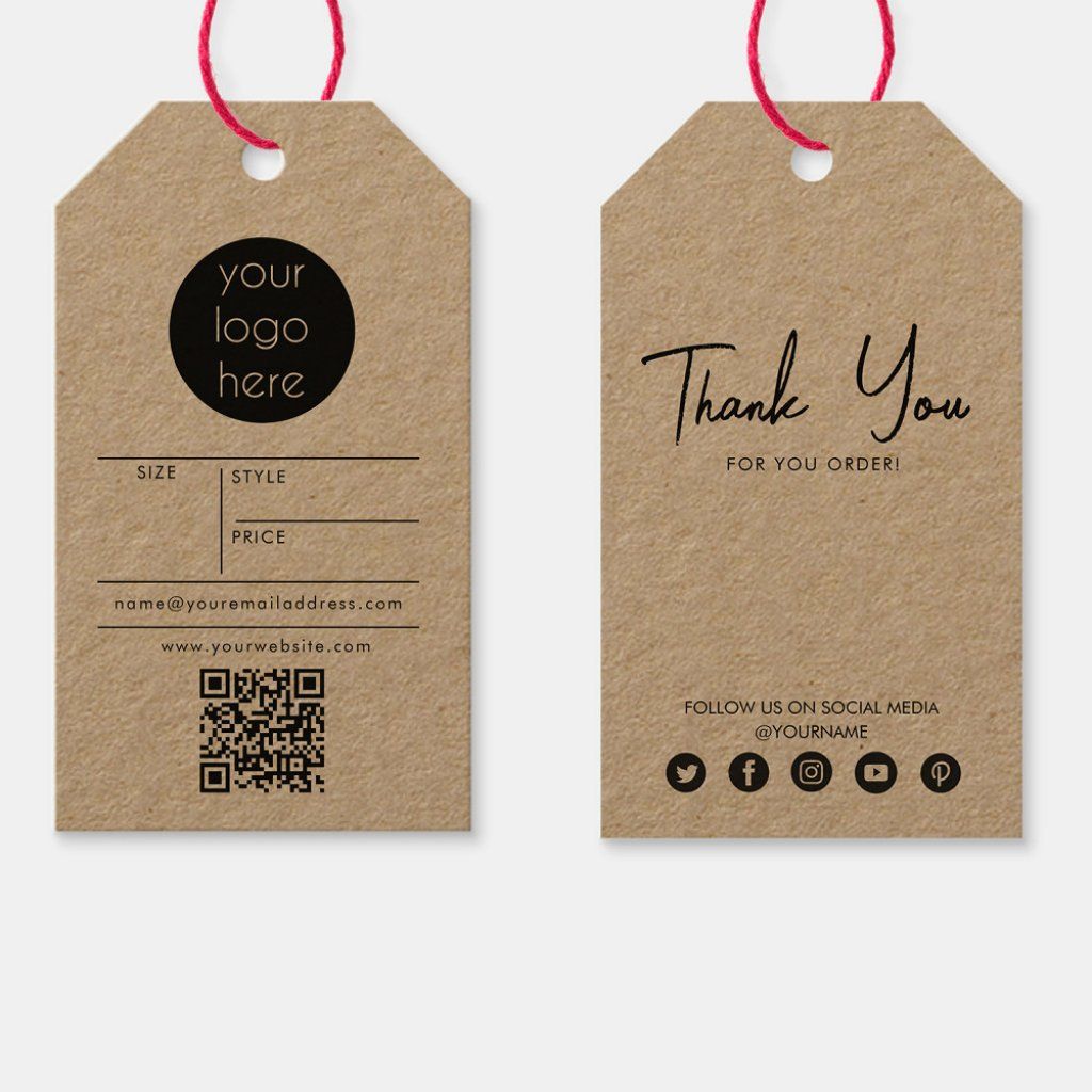 Custom Hang Tags - Agreen® Packaging