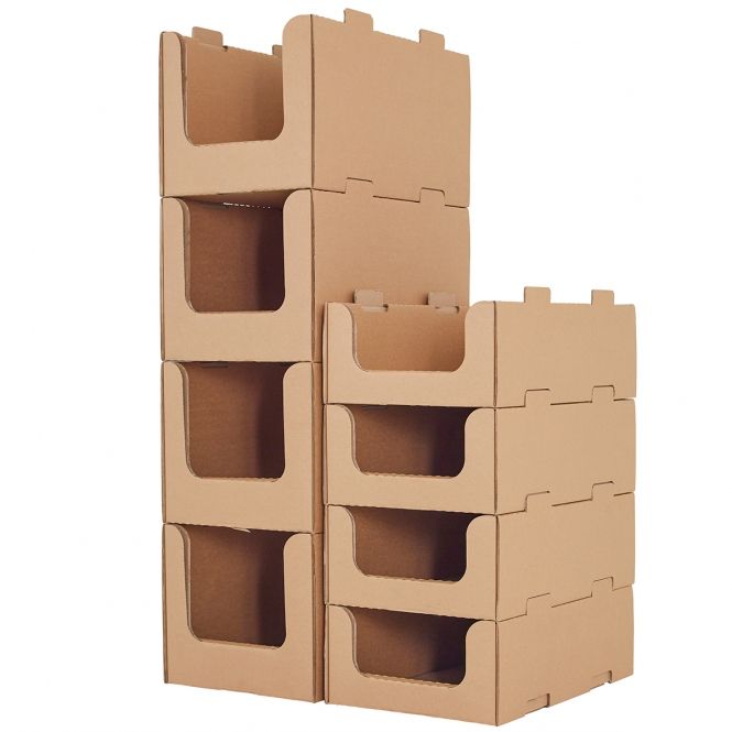 Corrugated Bin Box & Cardboard Bins- Agreen® Packaging