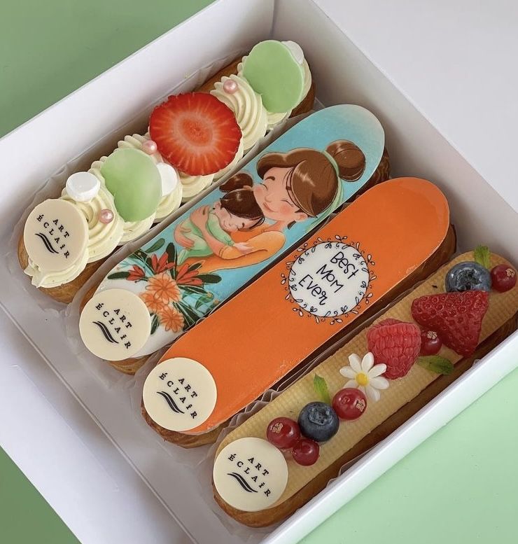 Custom Eclair Box Cake Packaging Agreen® Packaging