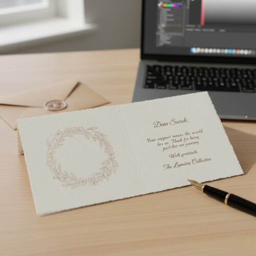 Custom Thank You Cards - Agreen® Packaging