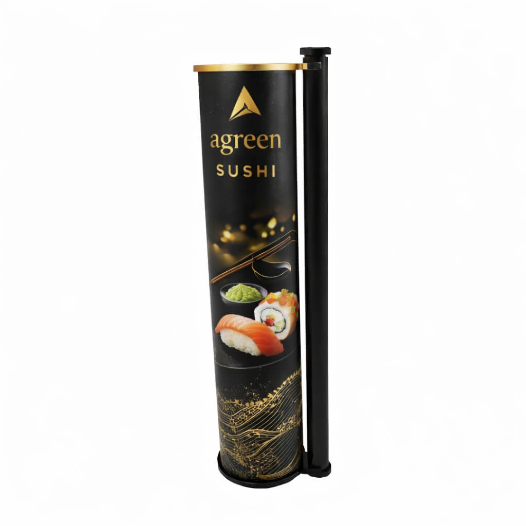 Biodegradable Sushi Push-pop Paper Container Food Grade Push Pop Box ...