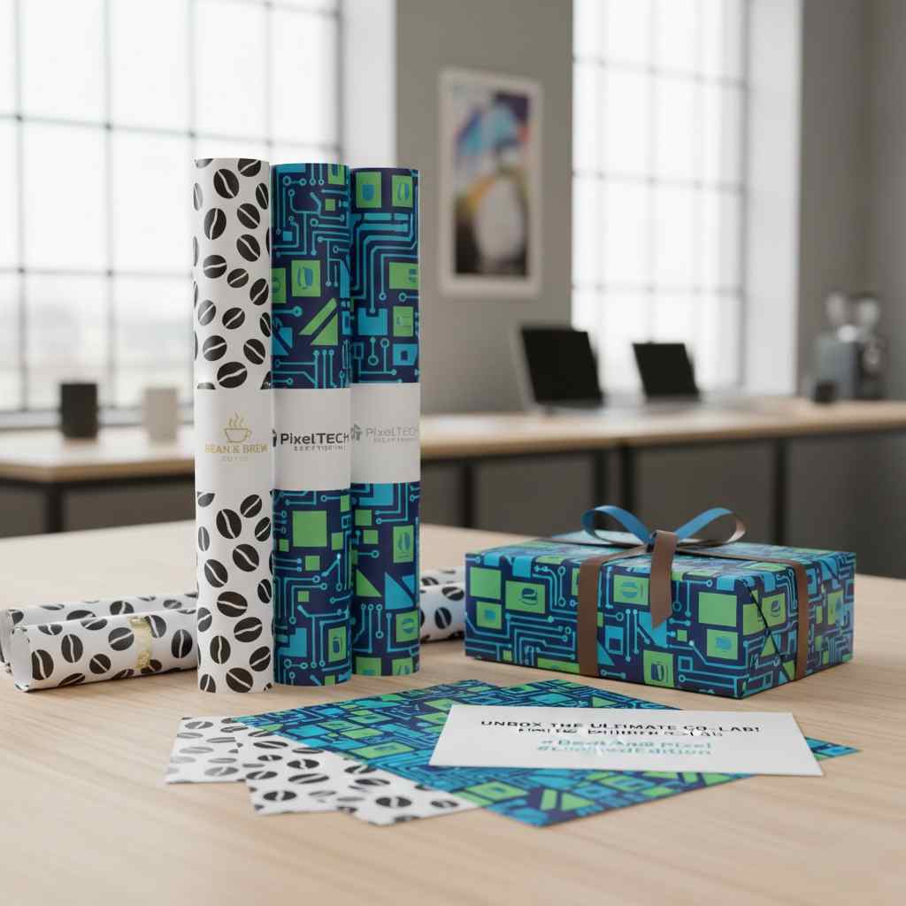 How to Design Custom Wrapping Paper- Agreen® -förpackning